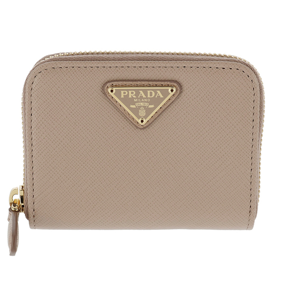 Prada | Bags | Prada Coin Tan Purse Leather Saffiano | Poshmark